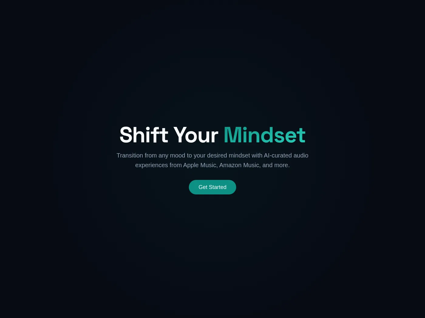 Mood Shift App