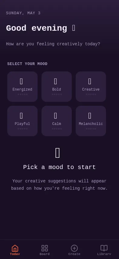MoodBoard Planner