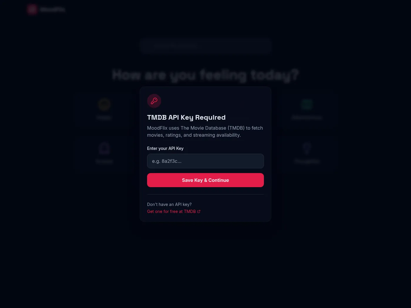 MoodFlix Movie Recommender