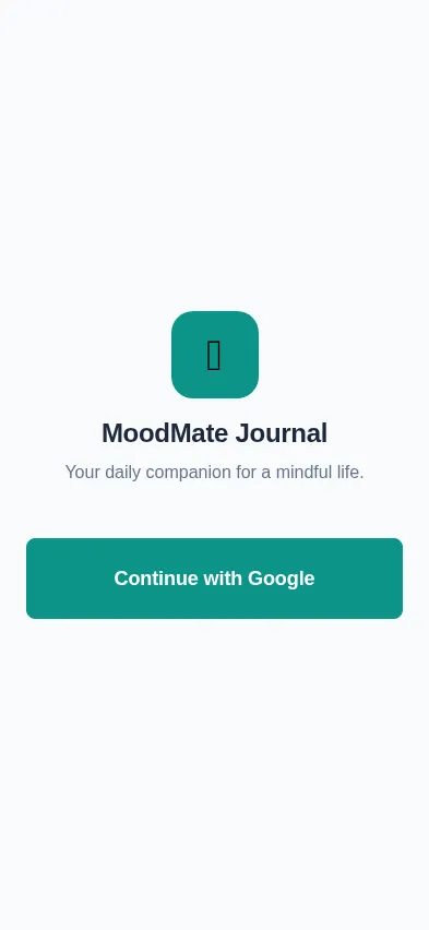 MoodMate Journal