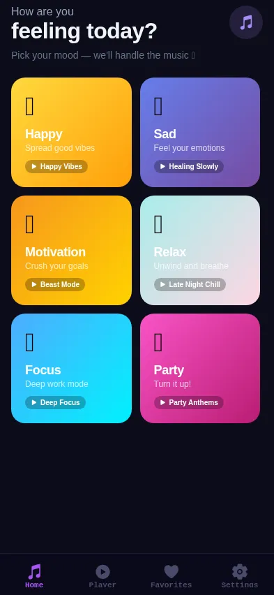 MoodMusic MVP