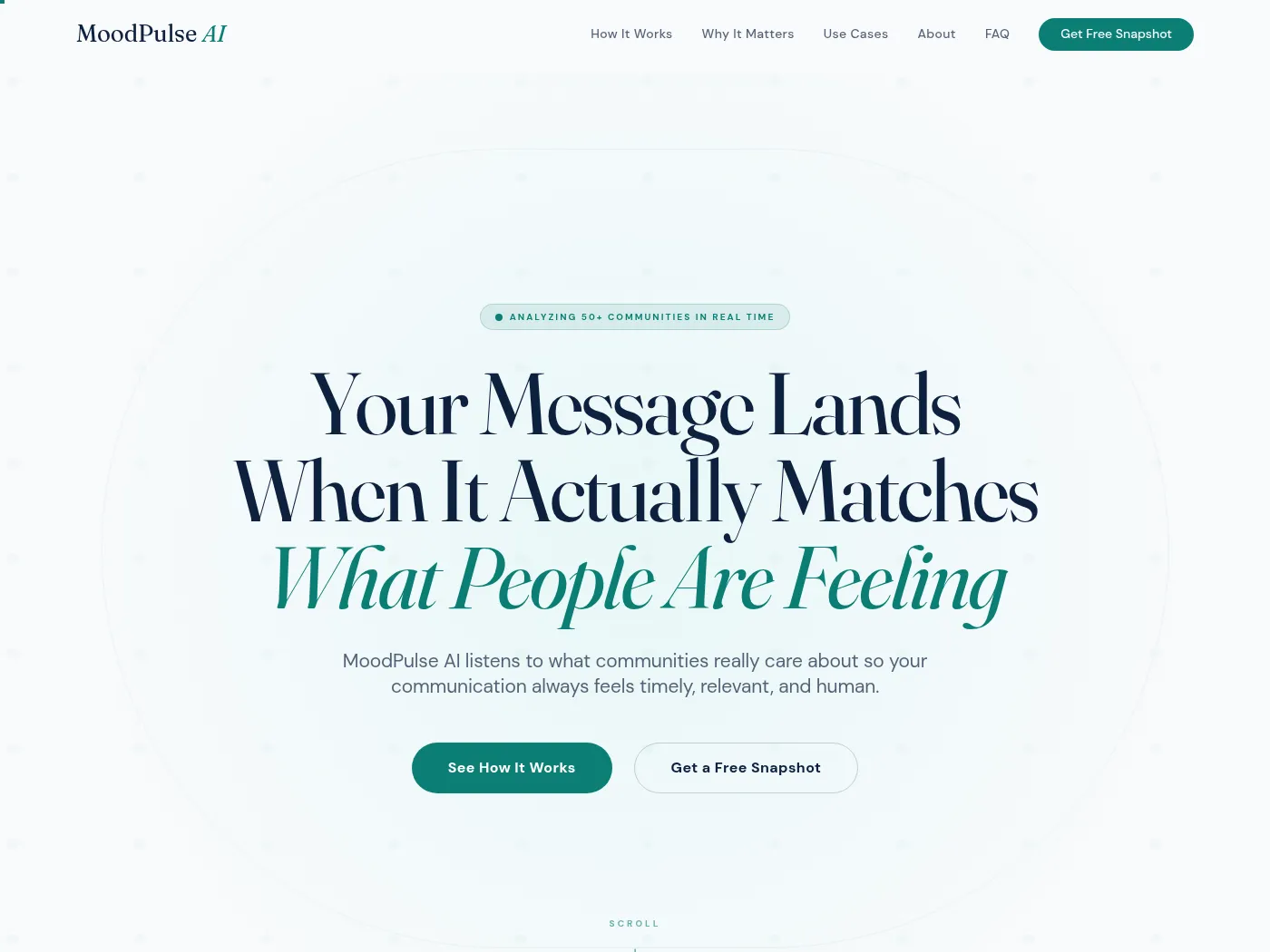 MoodPulse AI Marketing Site