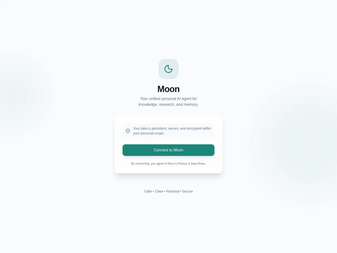 Moon AI Assistant