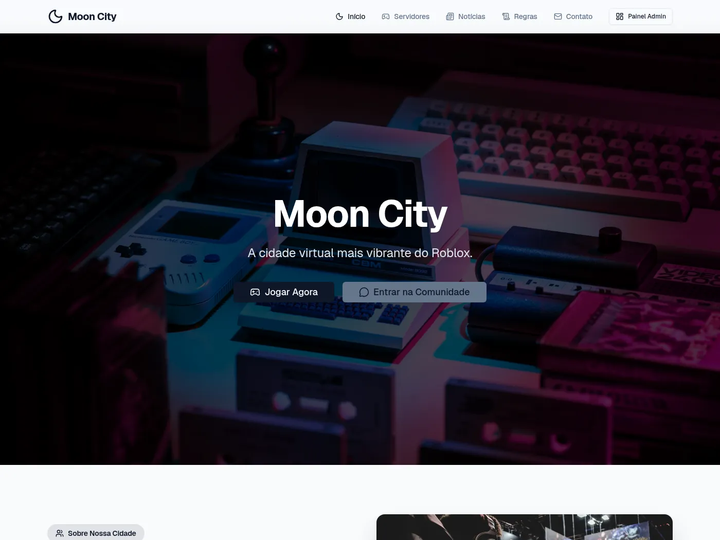 Moon City Web Portal