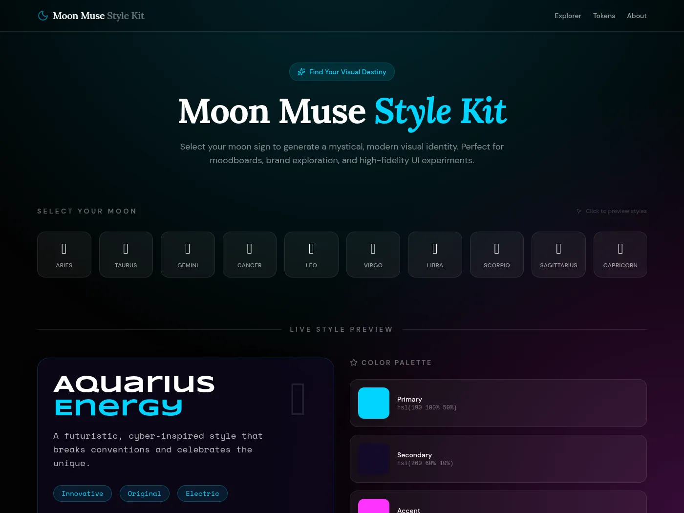 Moon Muse Style Kit