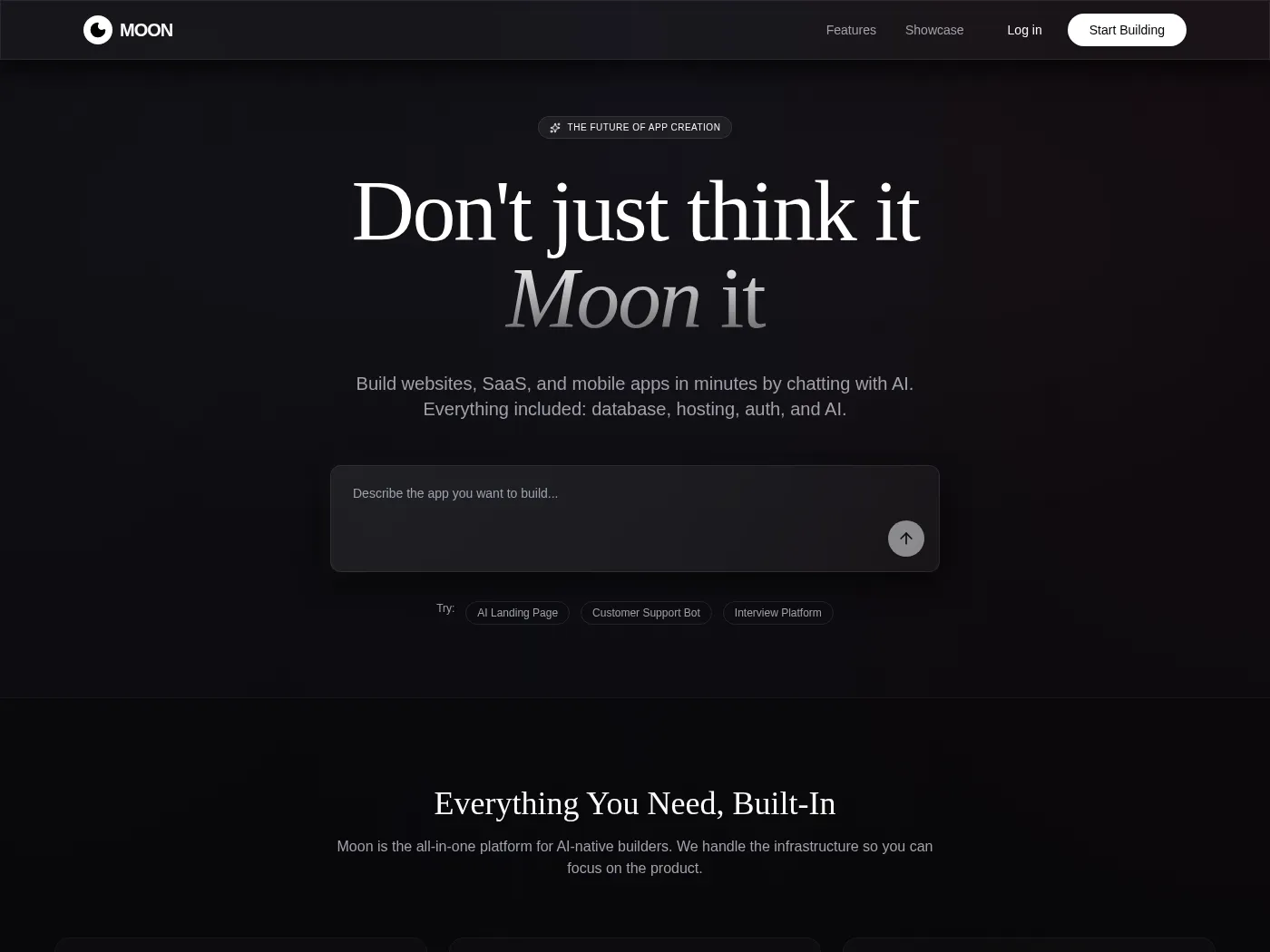Moon Web Clone