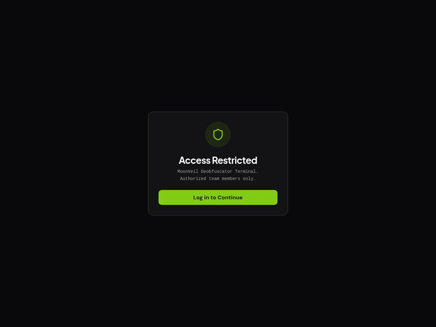 MoonVeil Deobfuscator Web