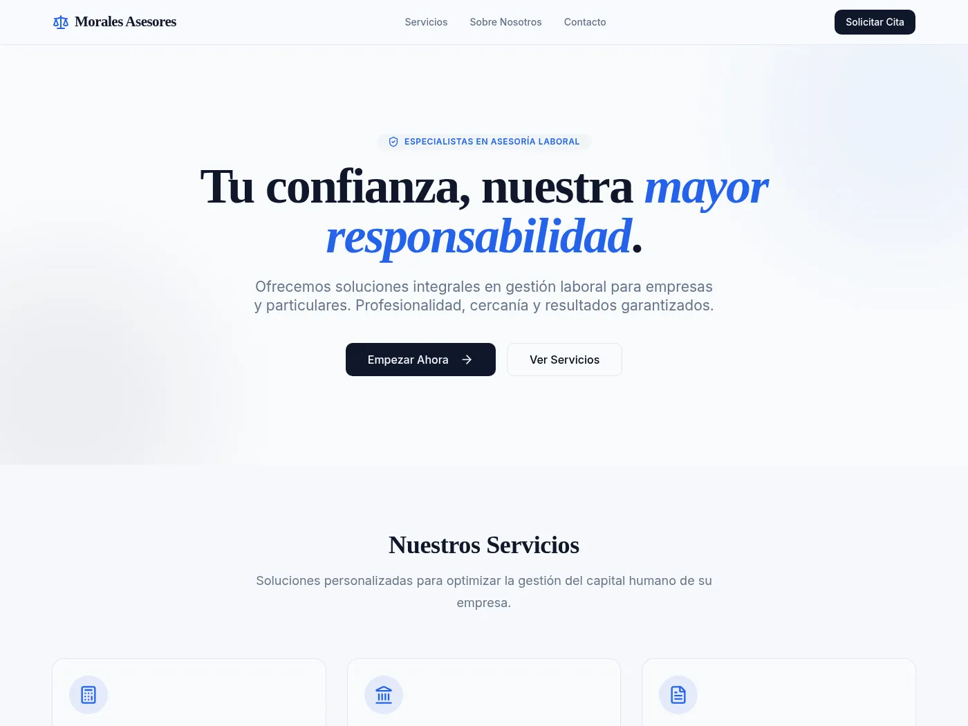 Morales Asesores Web