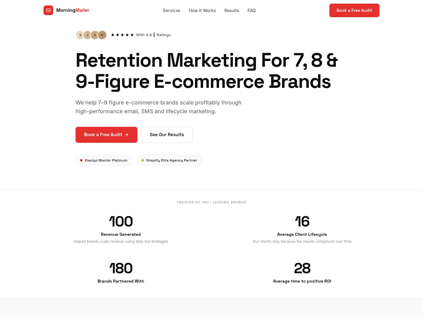 MorningMailer Agency Site