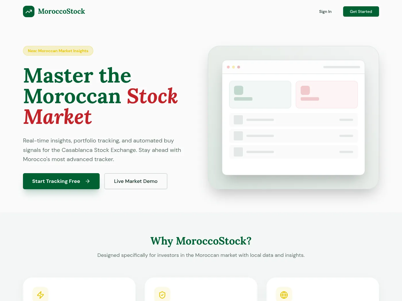 Morocco Stock Tracker