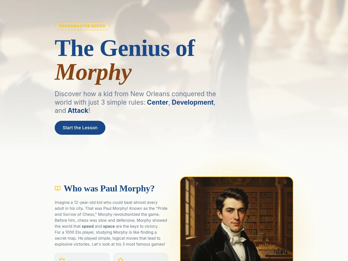 Morphy Chess Masterclass