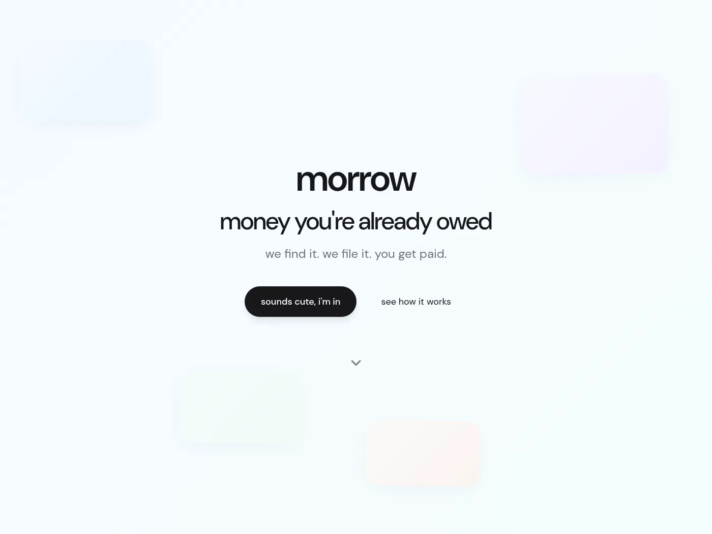 Morrow Fintech UI Prototype