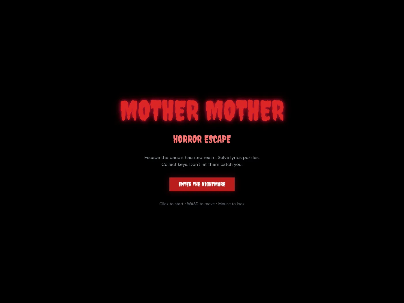 Mother Mother Horror Game