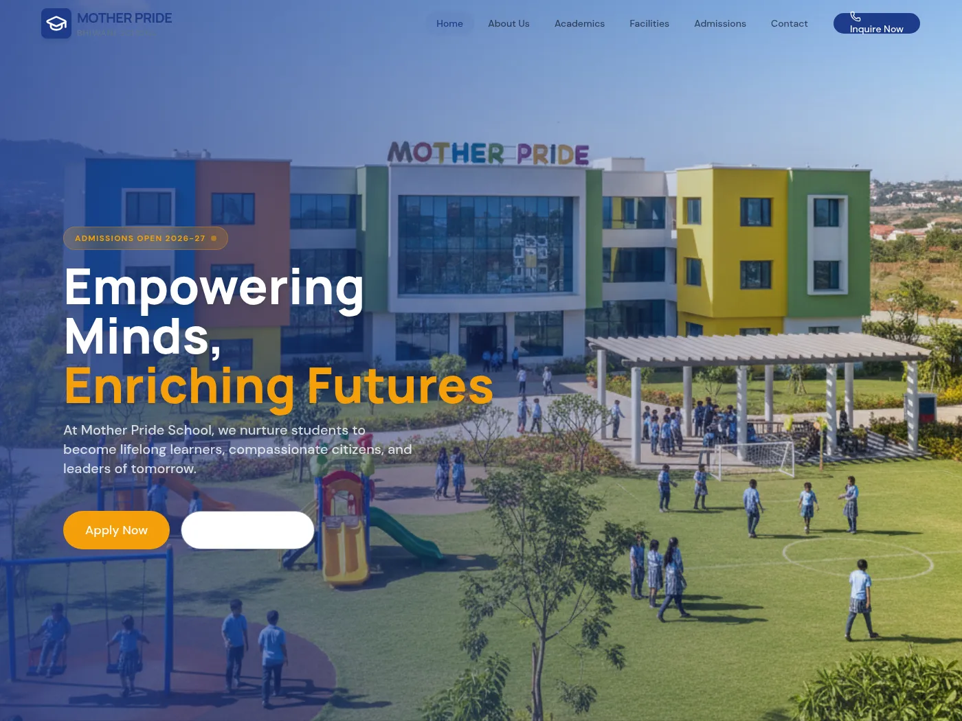 Mother Pride School Site