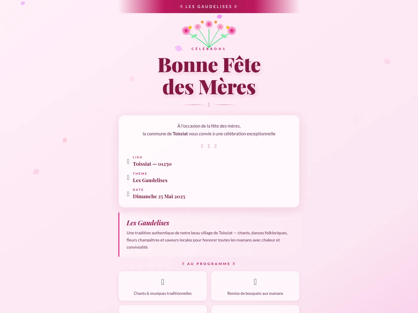 Mother's Day Flyer