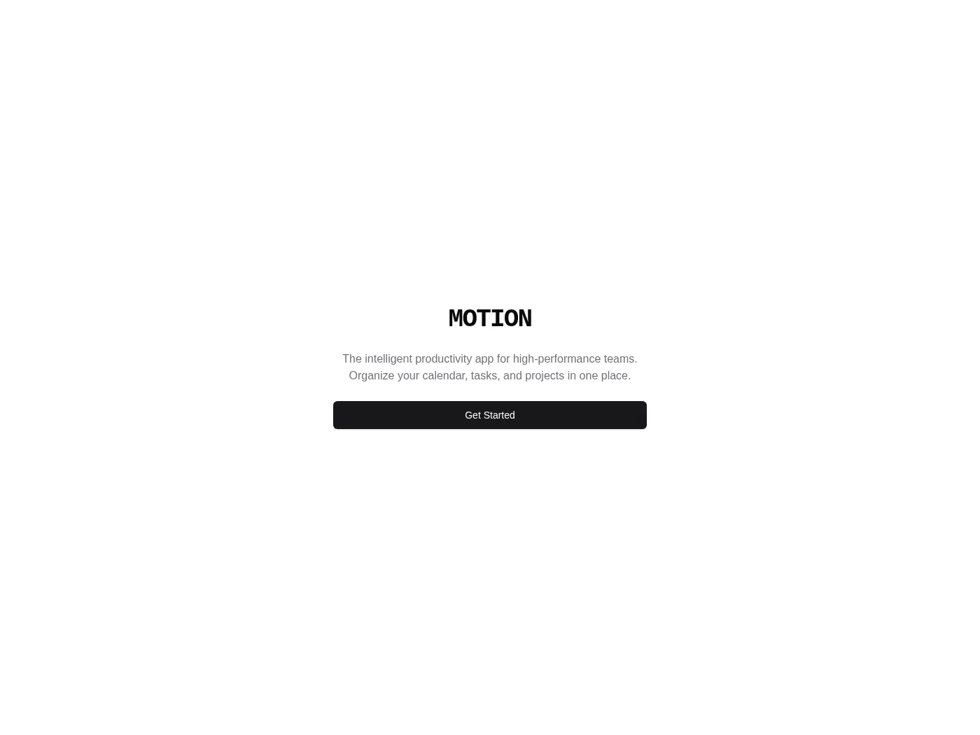 Motion Productivity Clone