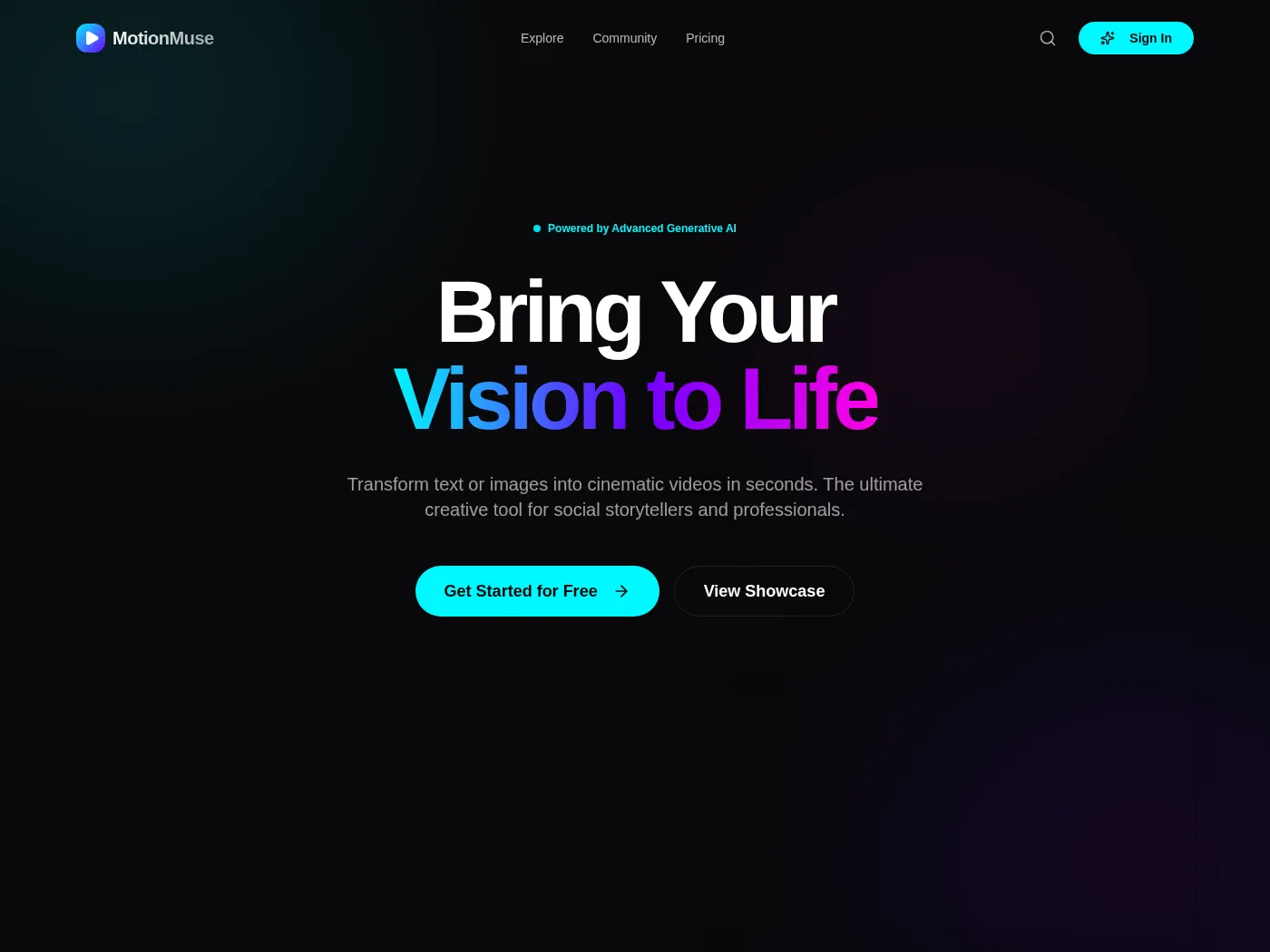 MotionMuse Clone