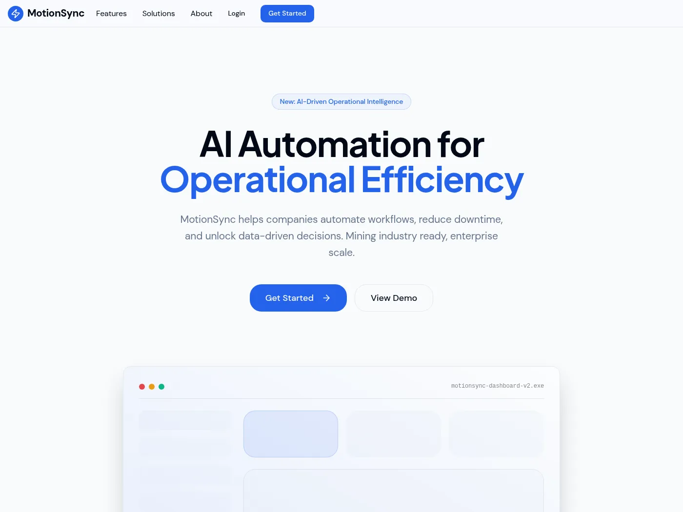 MotionSync AI Platform
