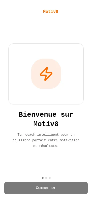 Motiv8 Balance Coach