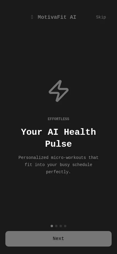 MotivaFit AI Coach