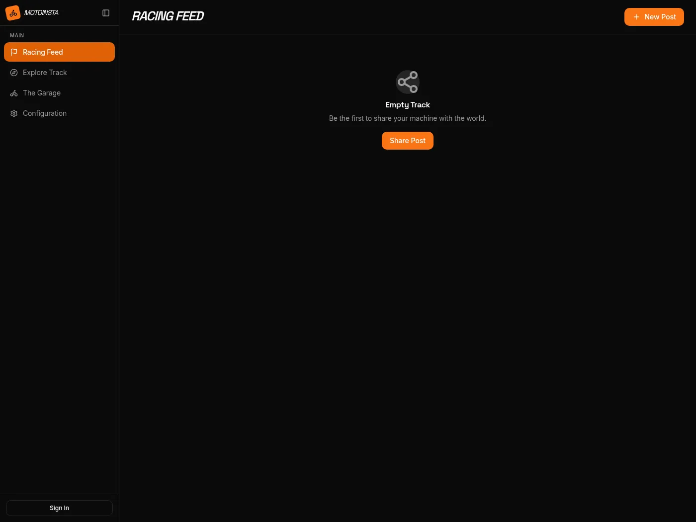 MotoInsta Platform