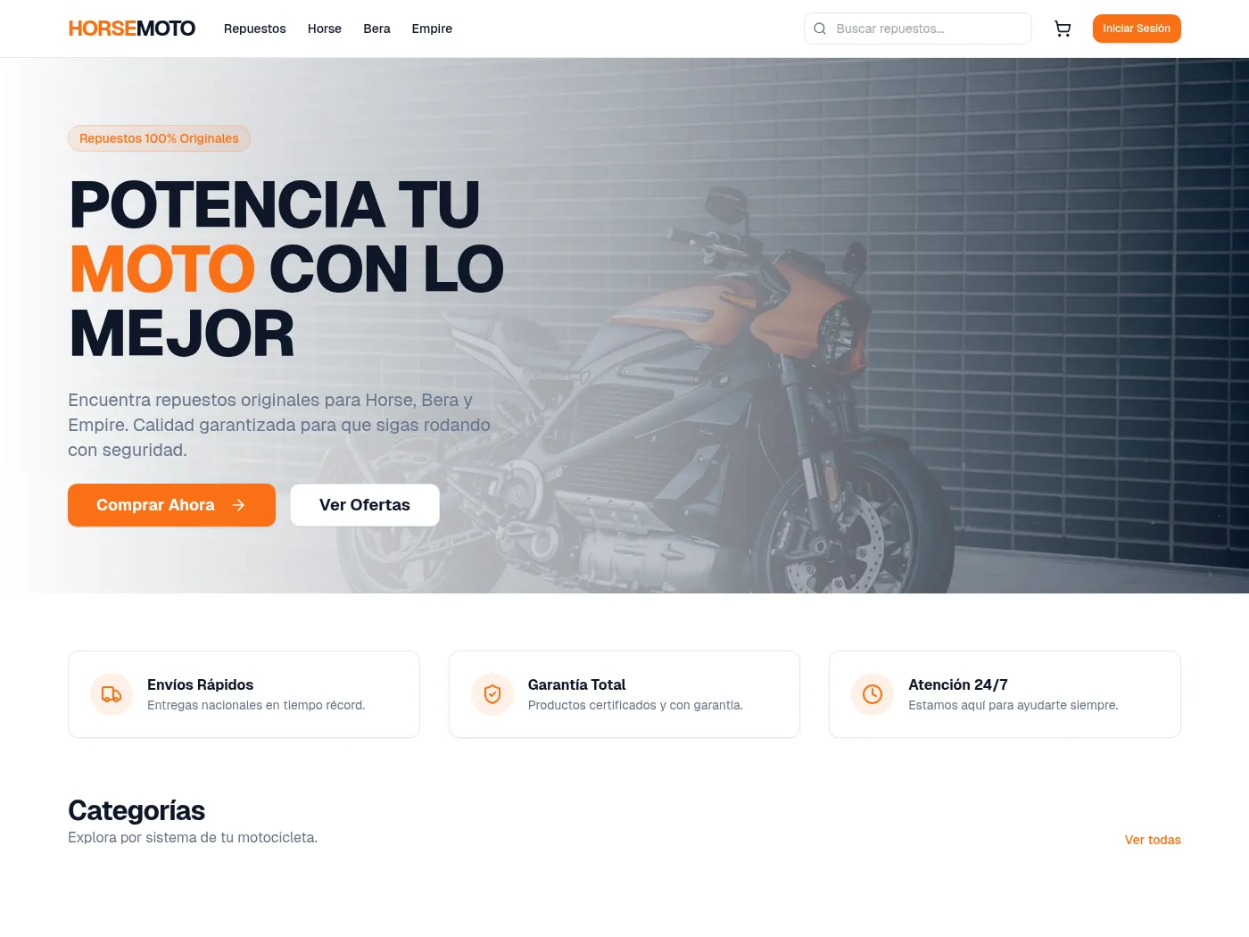 Horse Moto Parts Shop