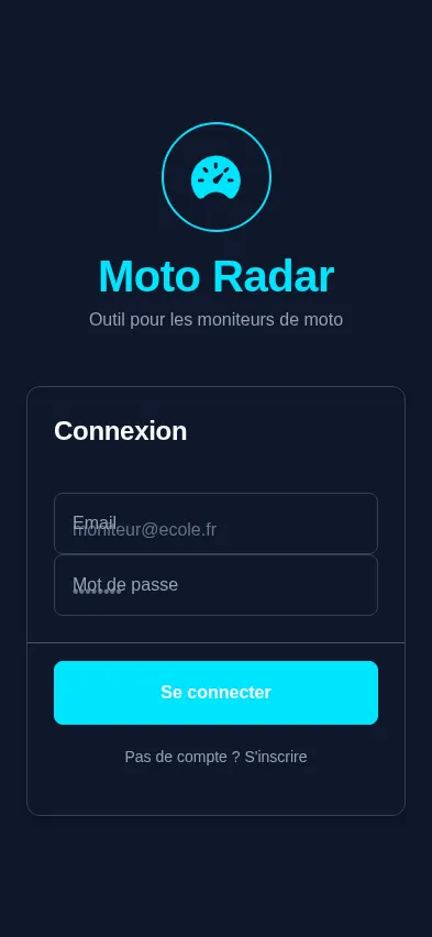Permis Moto Radar App