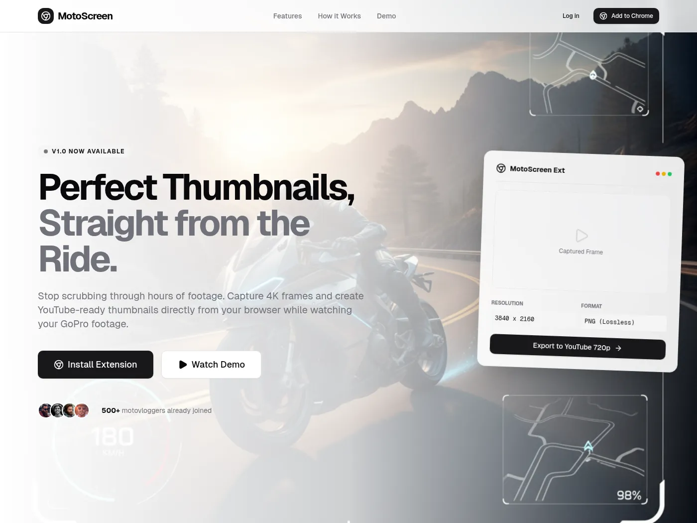 MotoScreen Extension