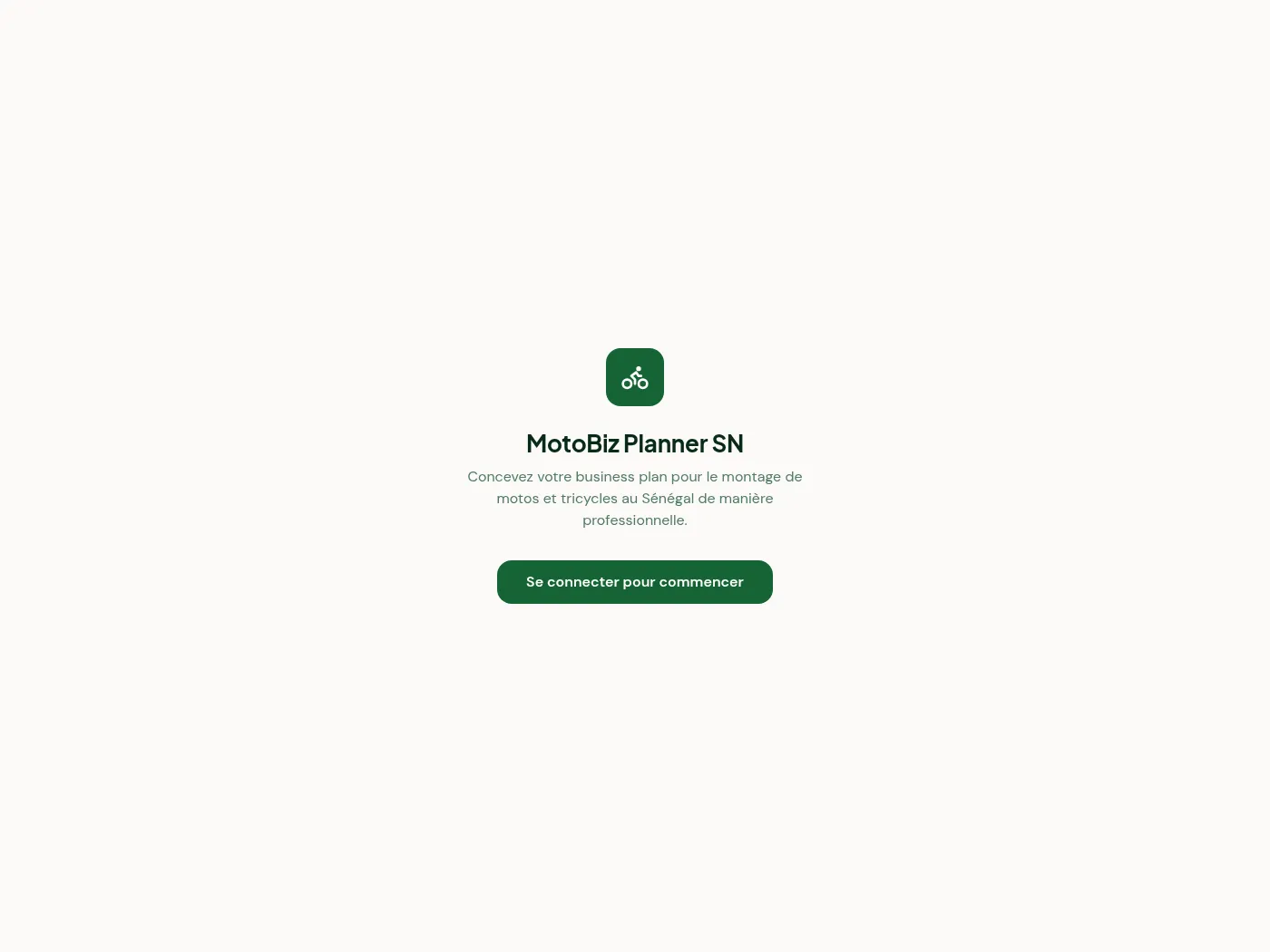 MotoBiz Planner Sénégal