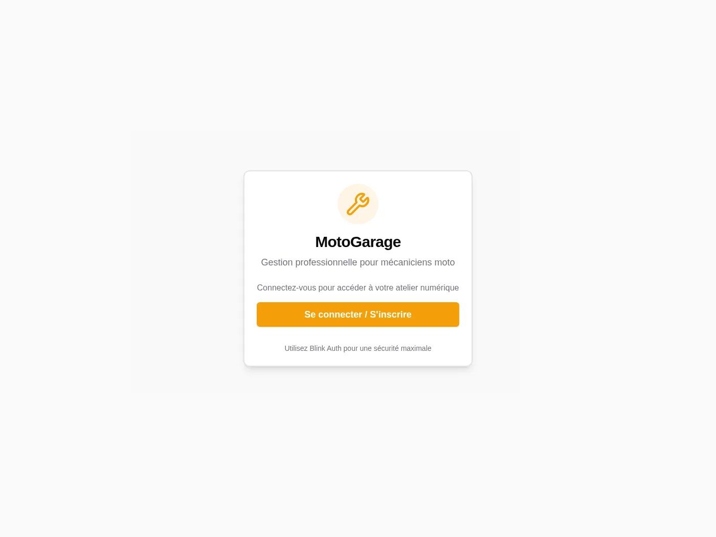 MotoGarage Manager