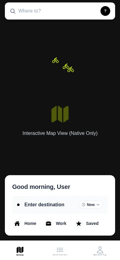 MotoQuick Ride App