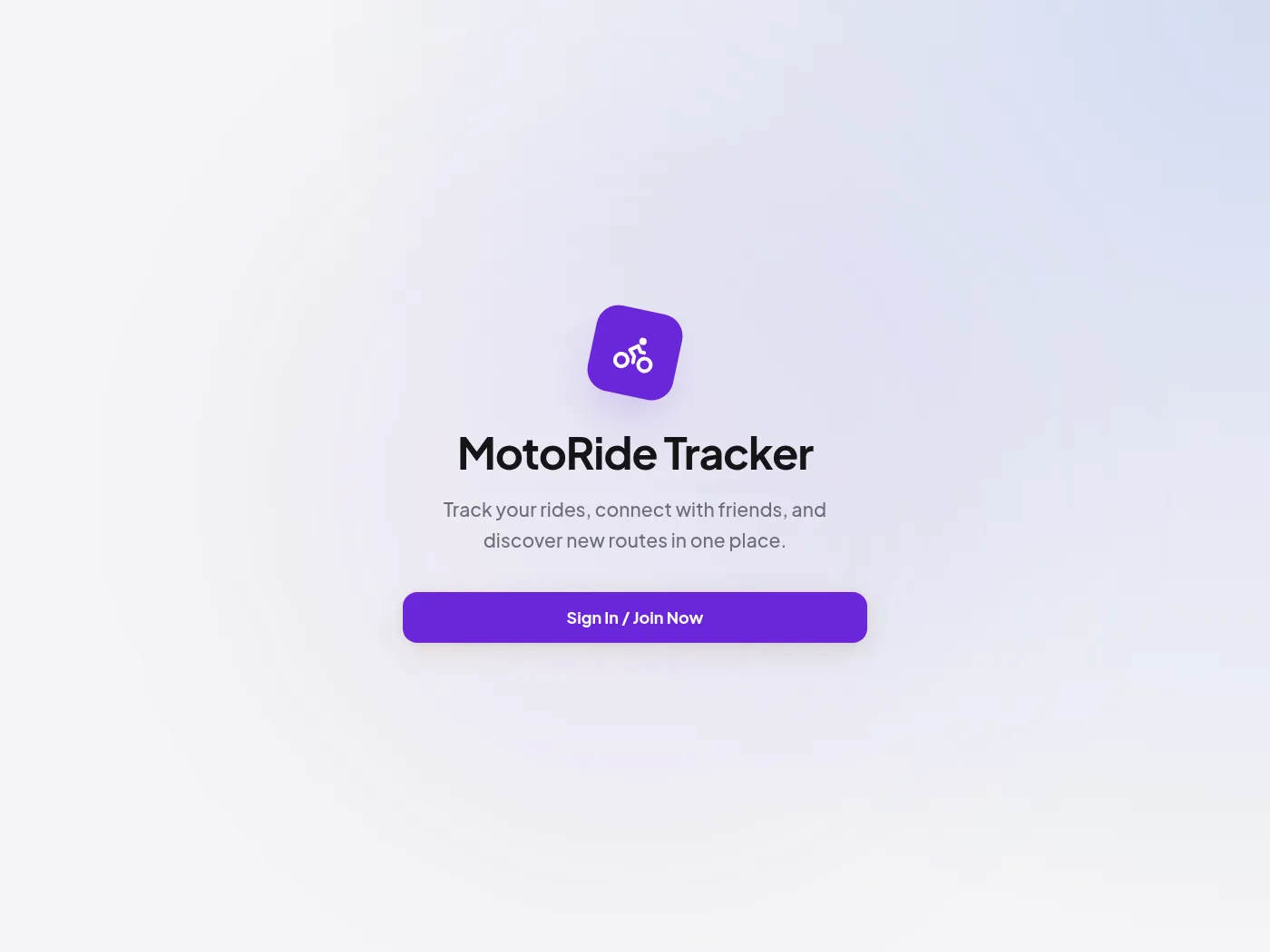 MotoRide Tracker