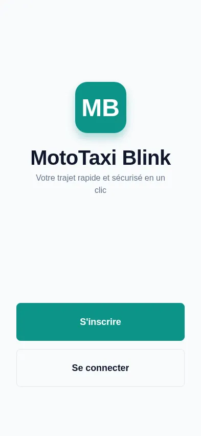 MotoTaxi Blink App