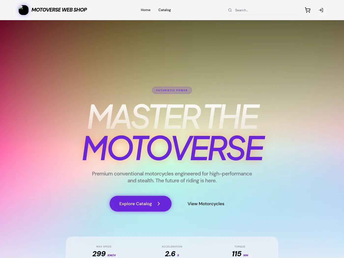 MotoVerse Web Shop