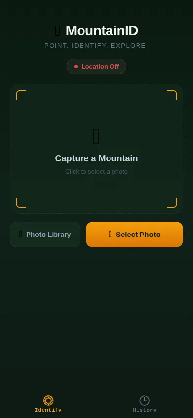 MountainID Mobile App