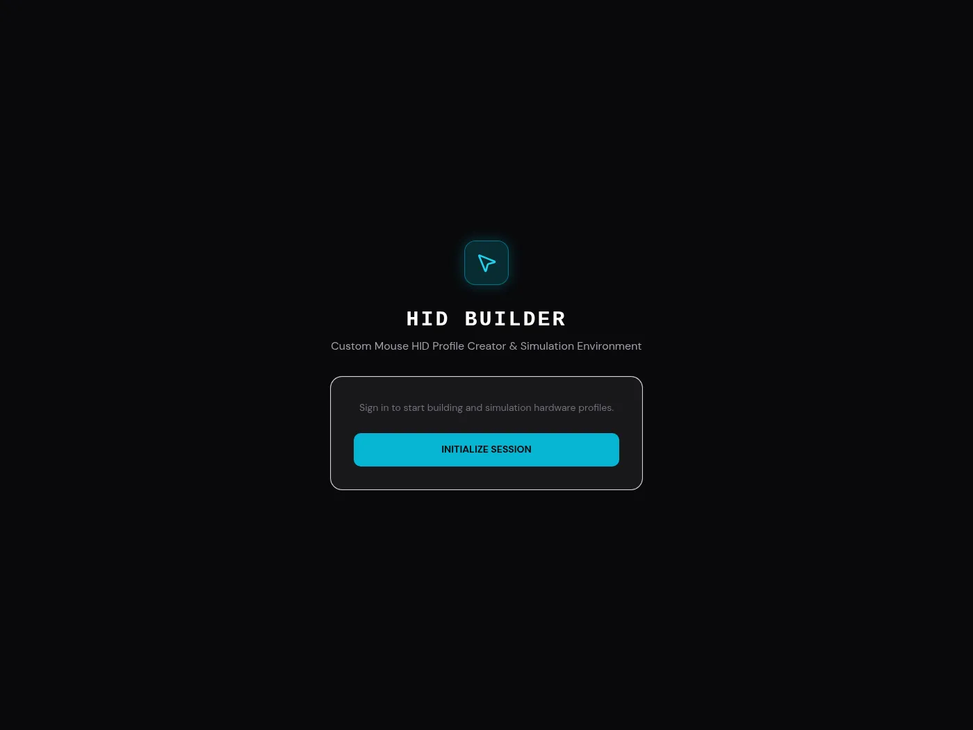 Mouse HID Builder