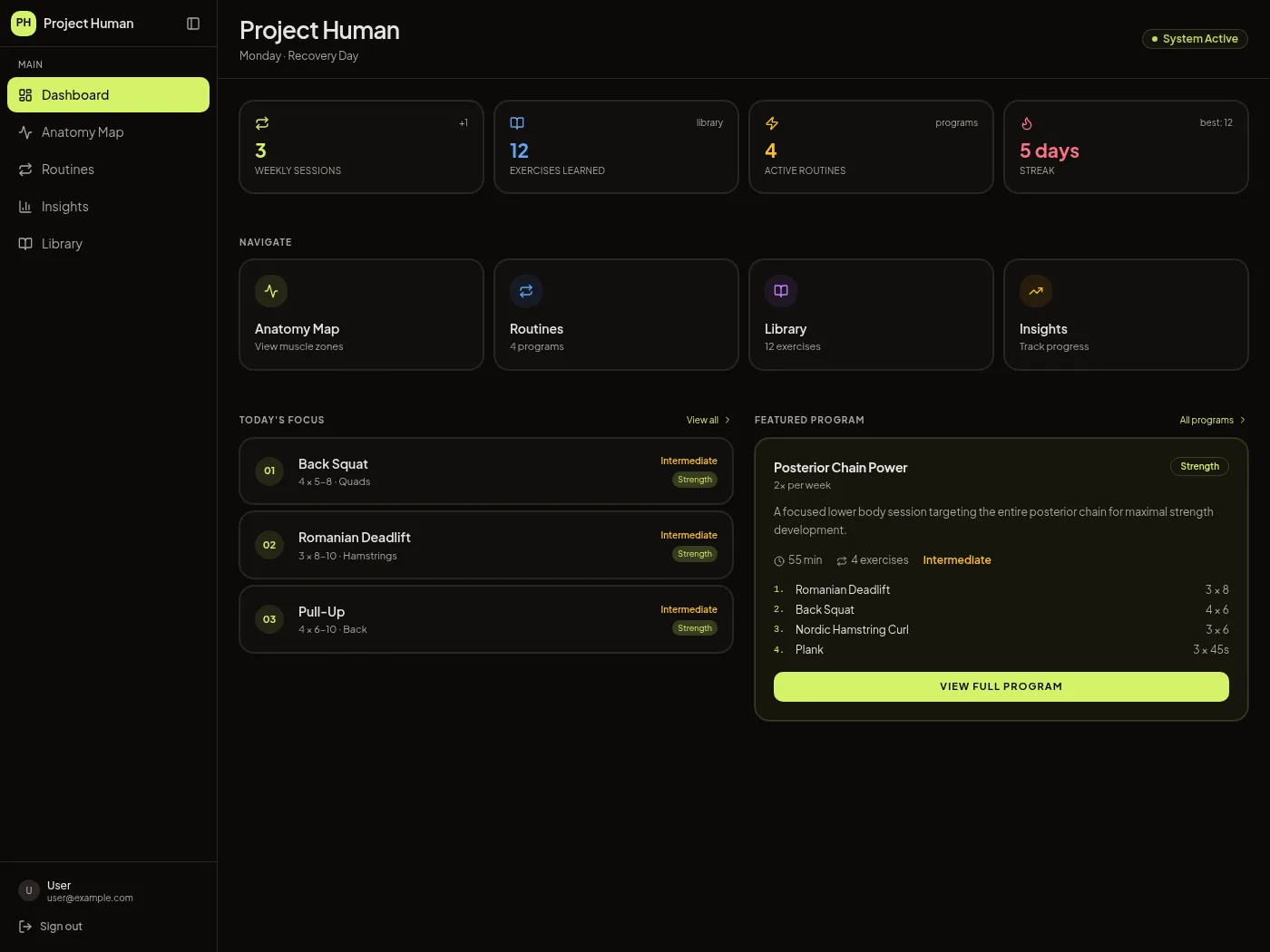 Project Human App