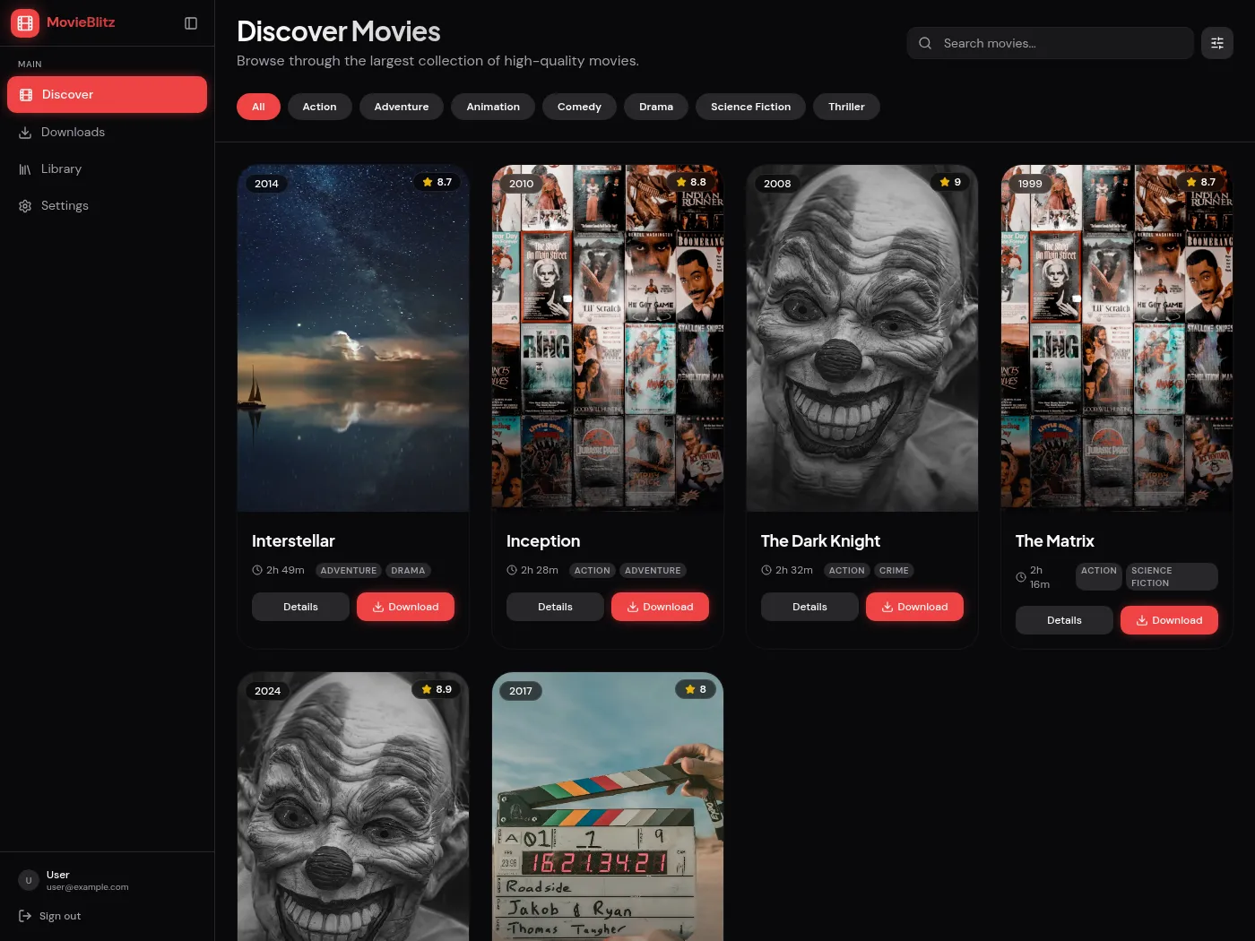 MovieBlitz Download Hub
