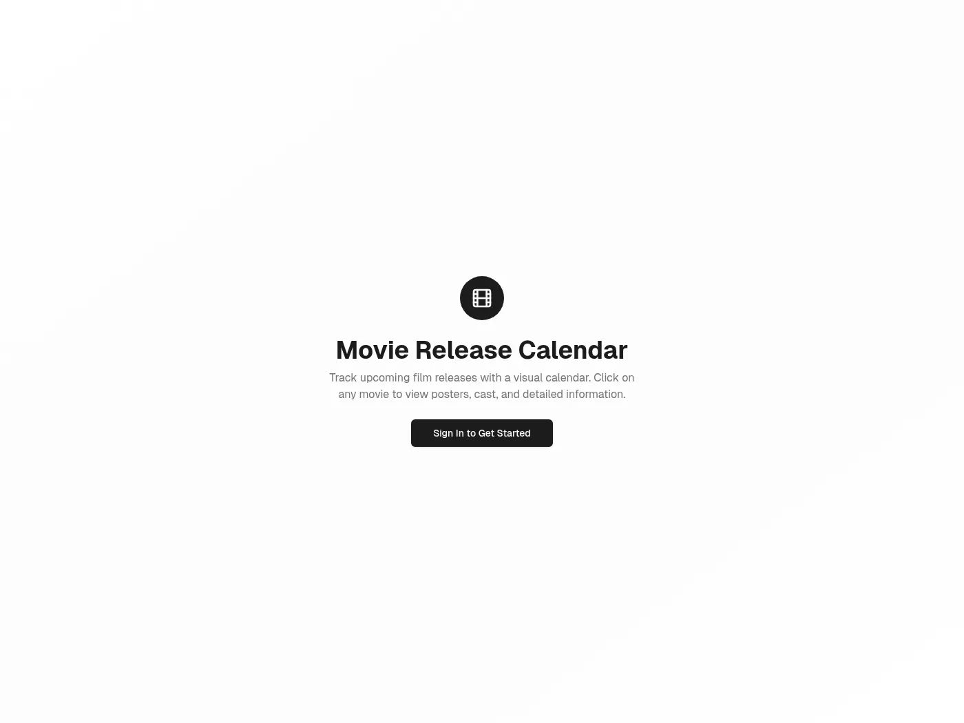 Movie Release Calendar