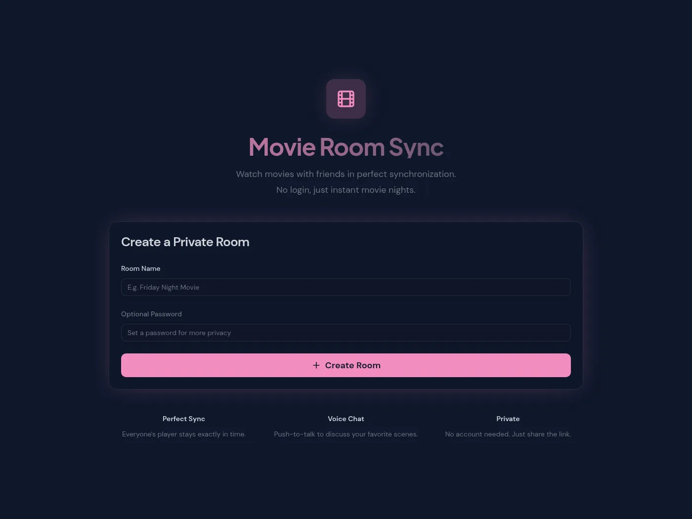 Movie Room Sync