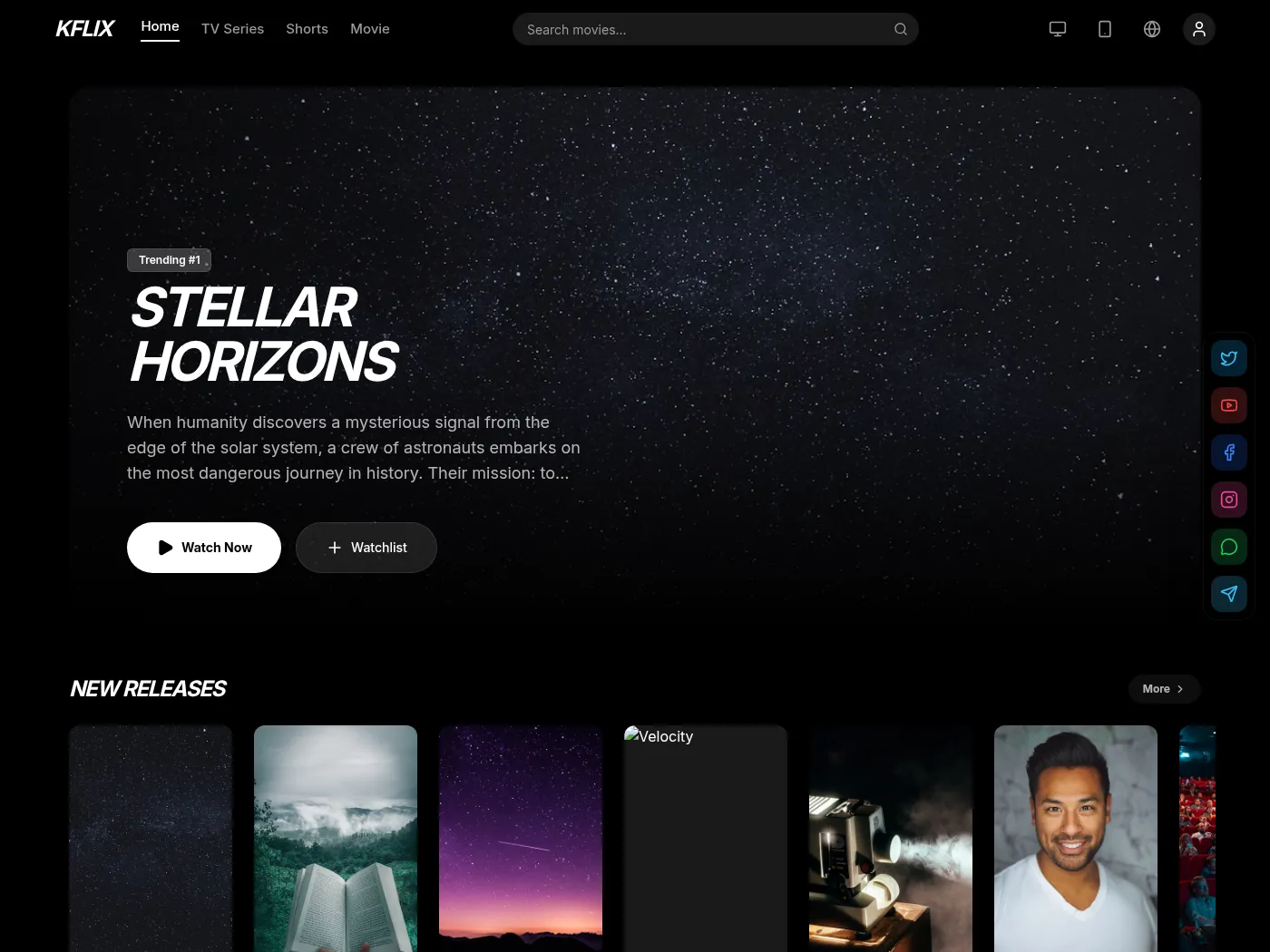 StreamFlix Web