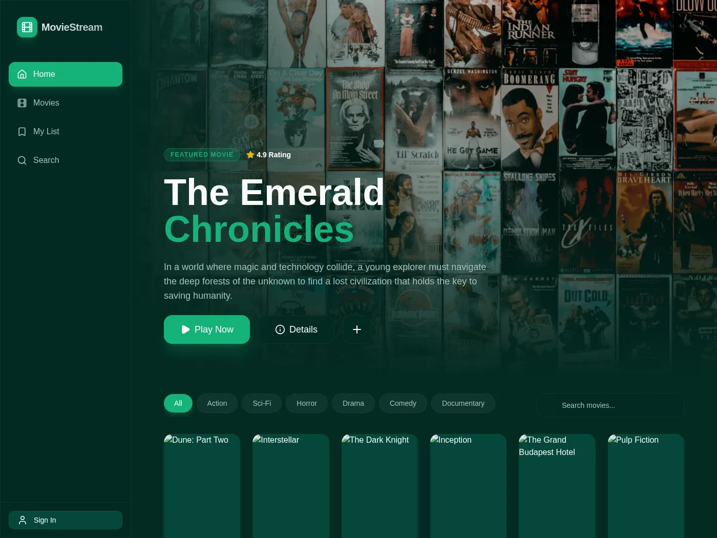 MovieStream Hub