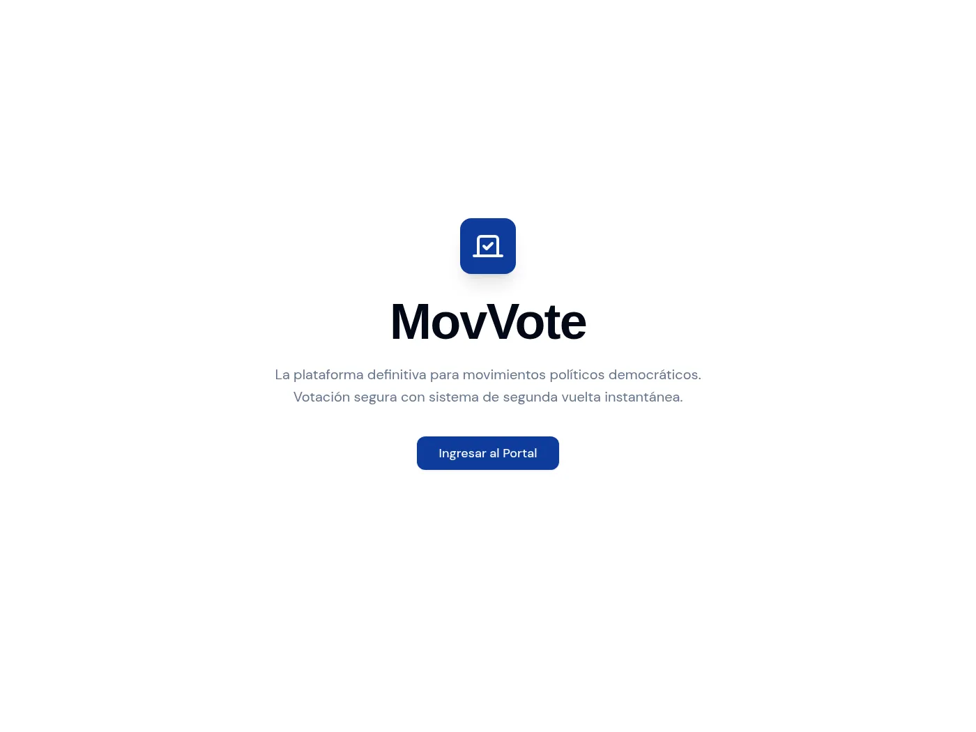 MovVote Web Platform