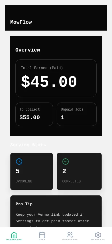 MowFlow Lawn Scheduler