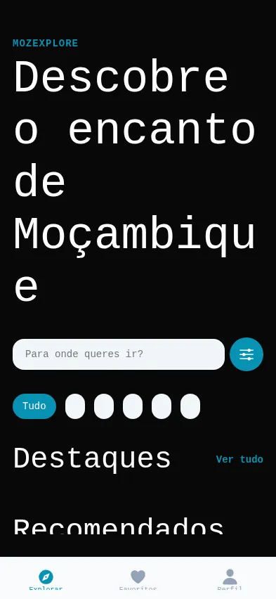MozExplore Tourist Guide