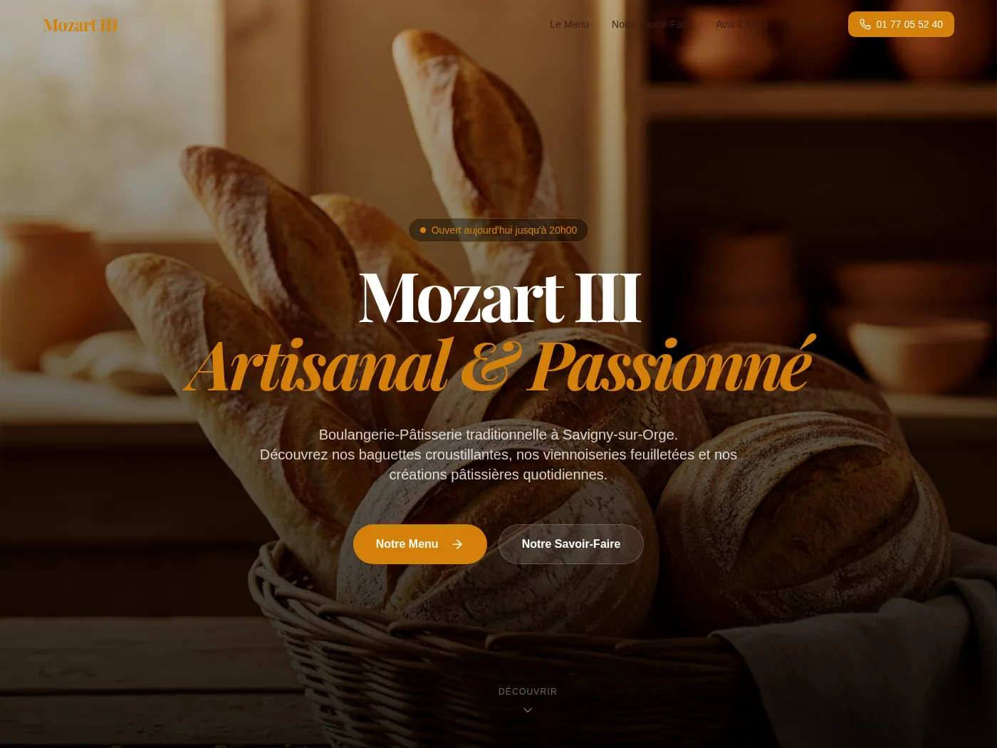Mozart III Bakery Site