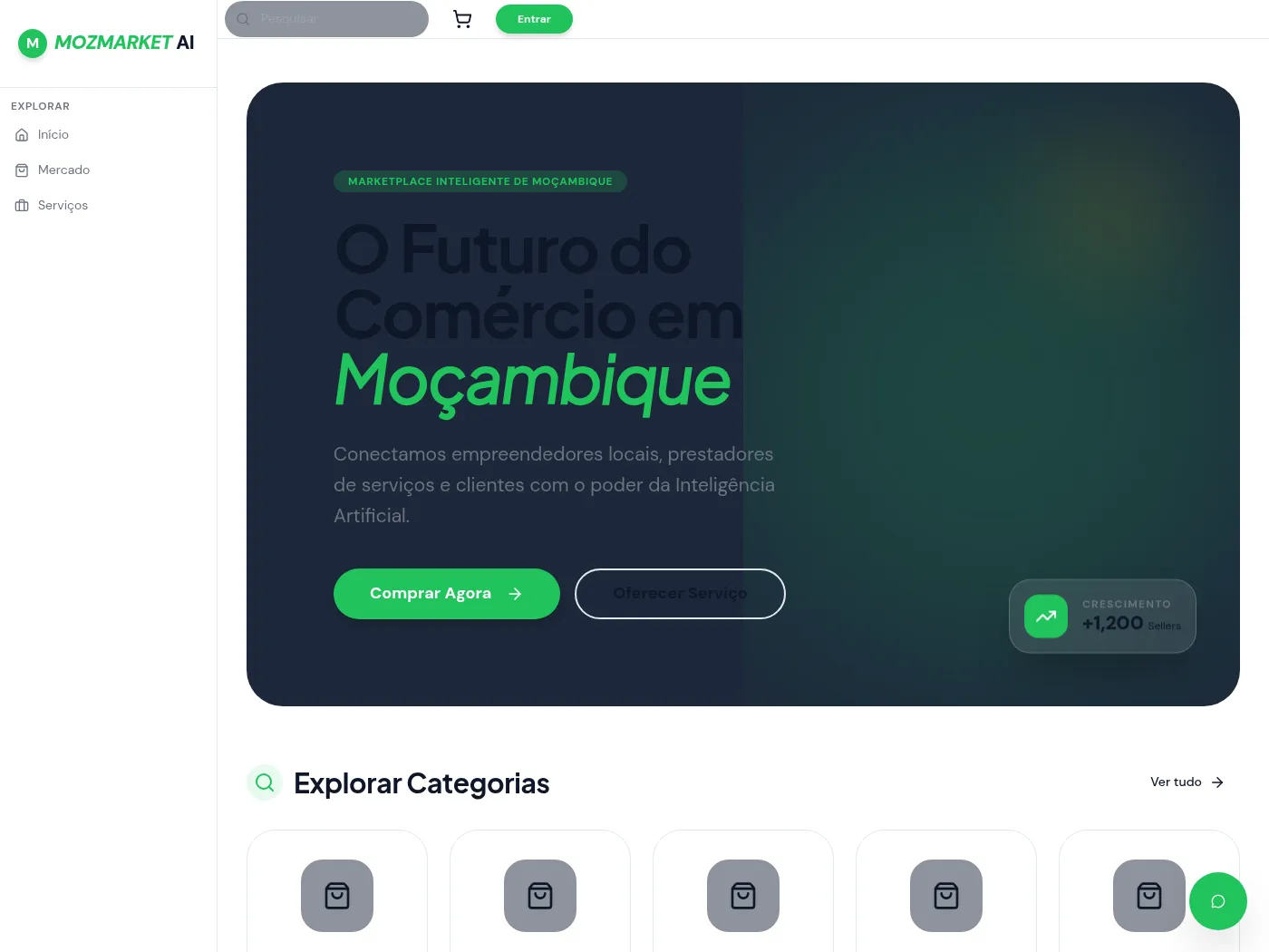 MozMarket AI Marketplace