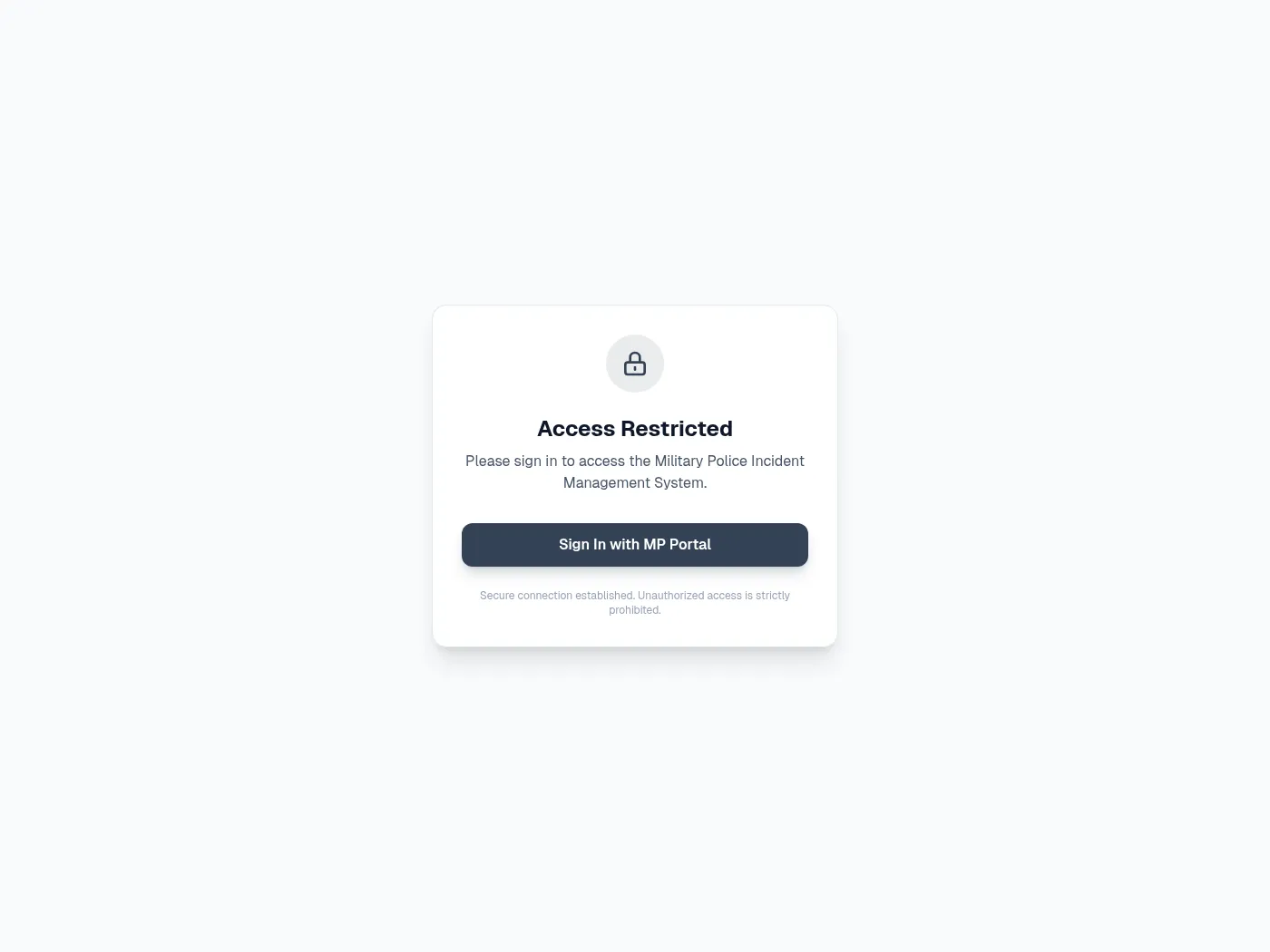 MP Incident Manager
