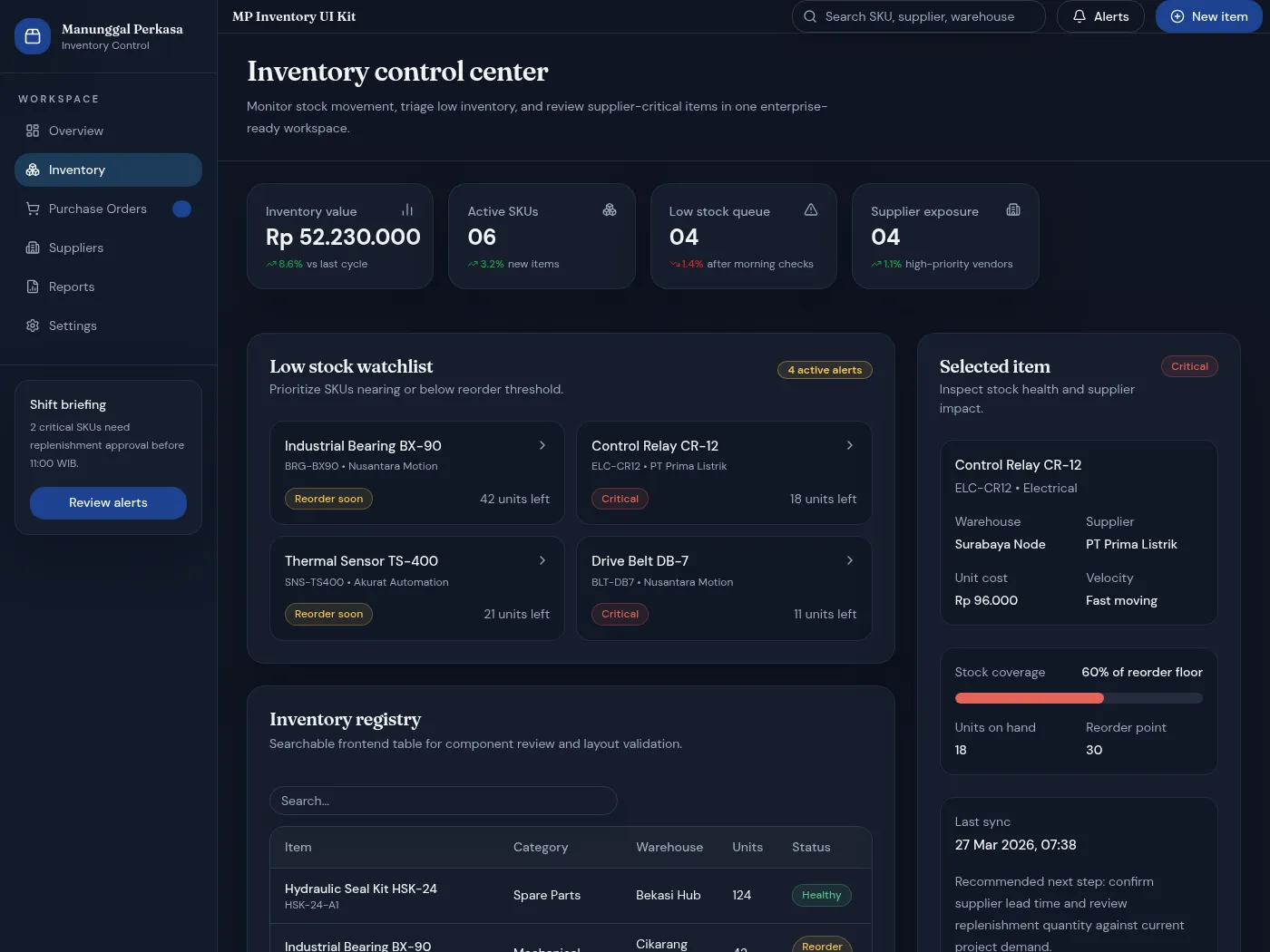 MP Inventory UI Kit