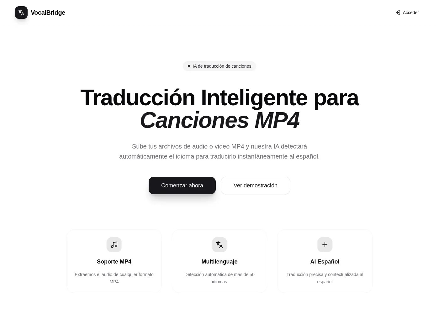 MP4 Song Translator